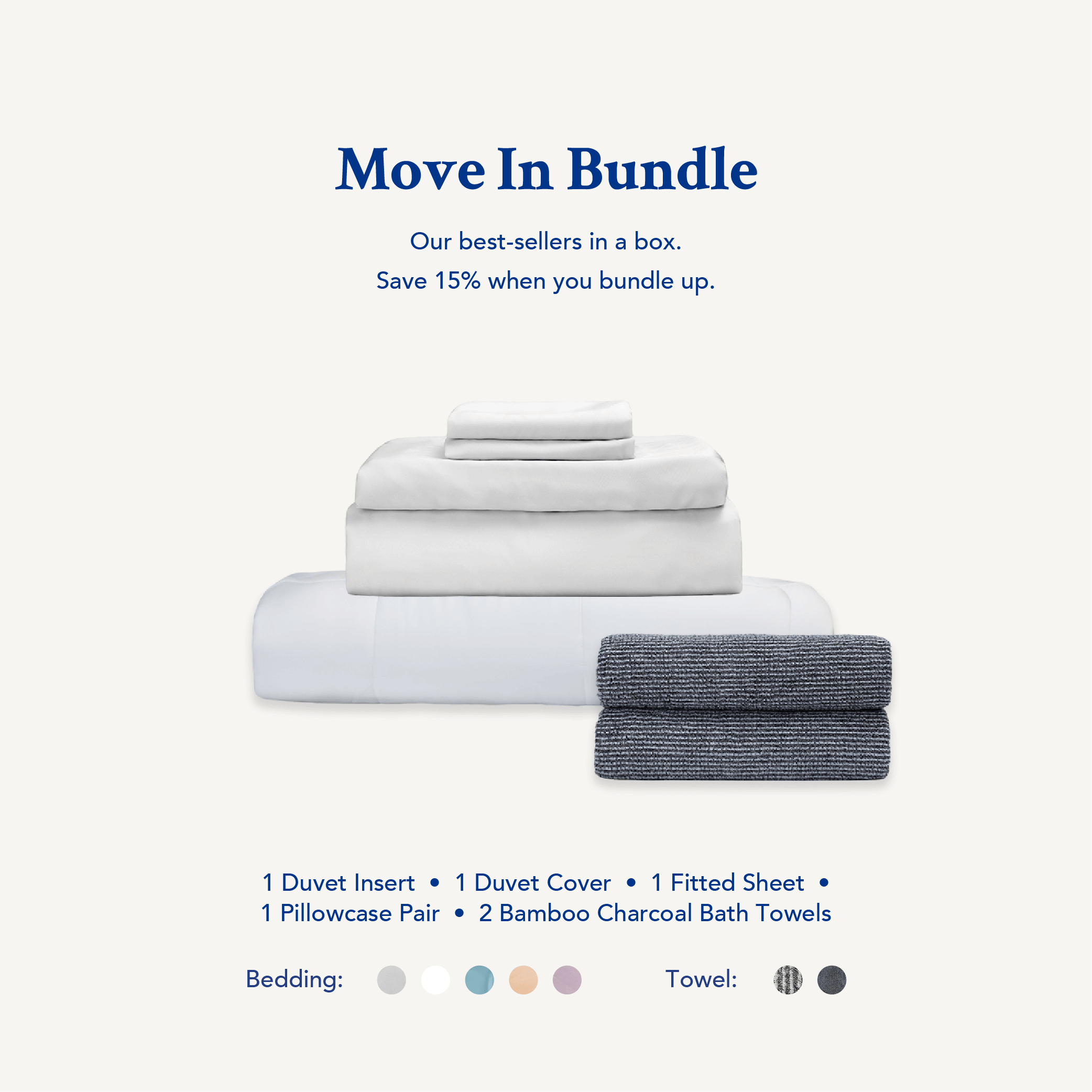 Move In Bundle – Sunday Bedding