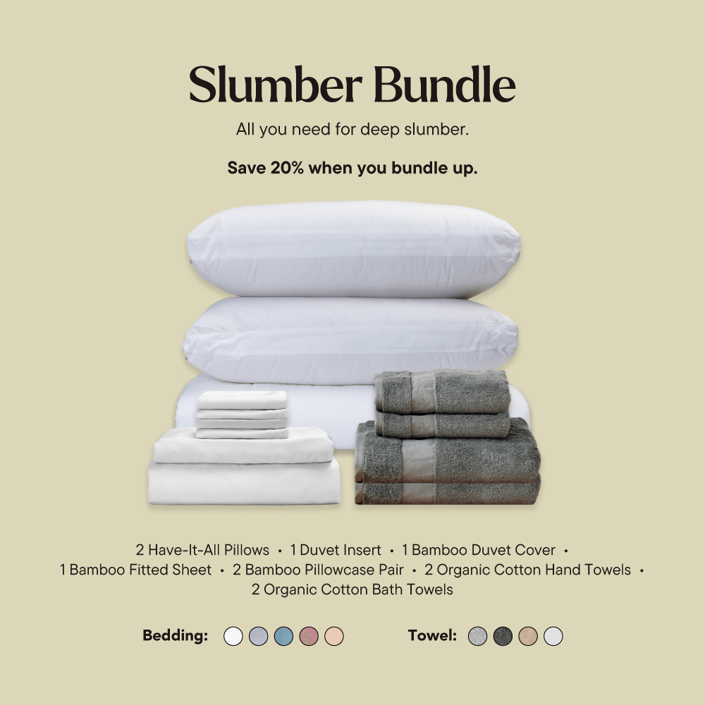 Slumber Bundle – Sunday Bedding