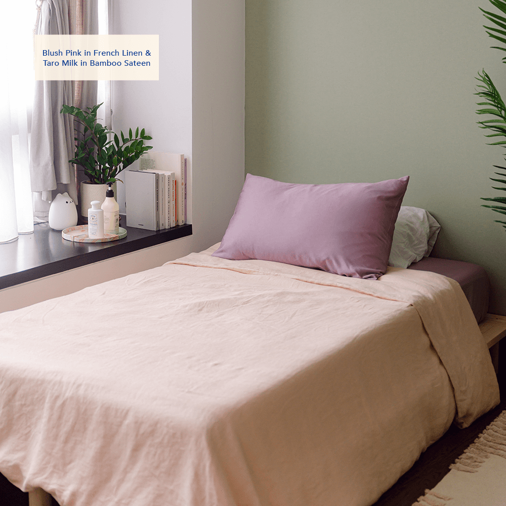 Build Your Own French Linen & Bamboo Sheet Set – Sunday Bedding