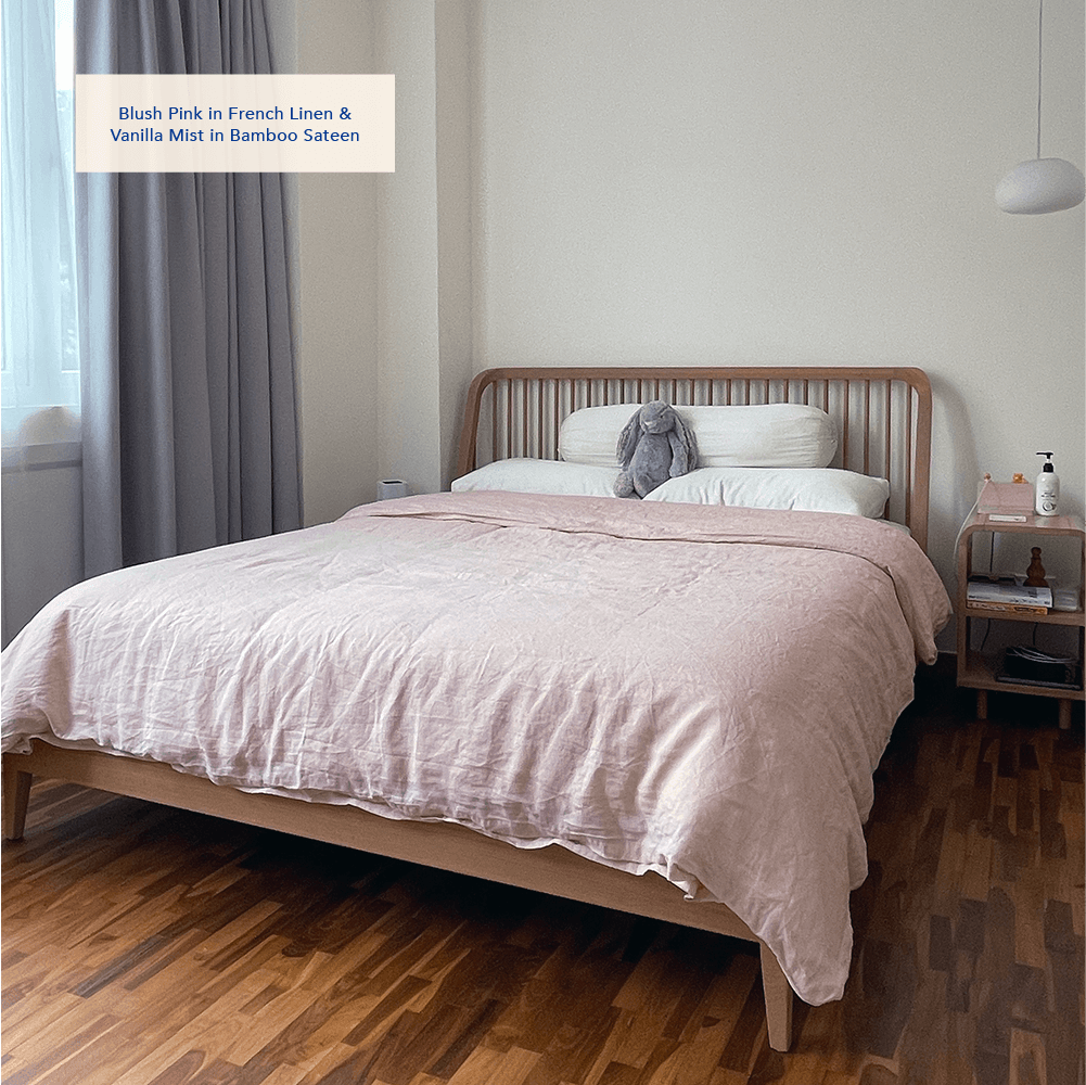 Build Your Own French Linen & Bamboo Sheet Set – Sunday Bedding