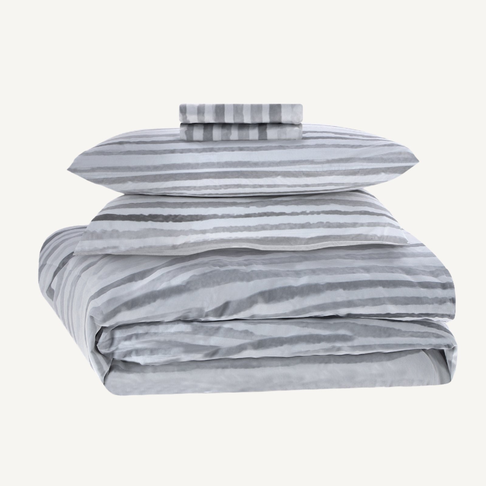 Organic Cotton Stripes Sheet Set – Sunday Bedding